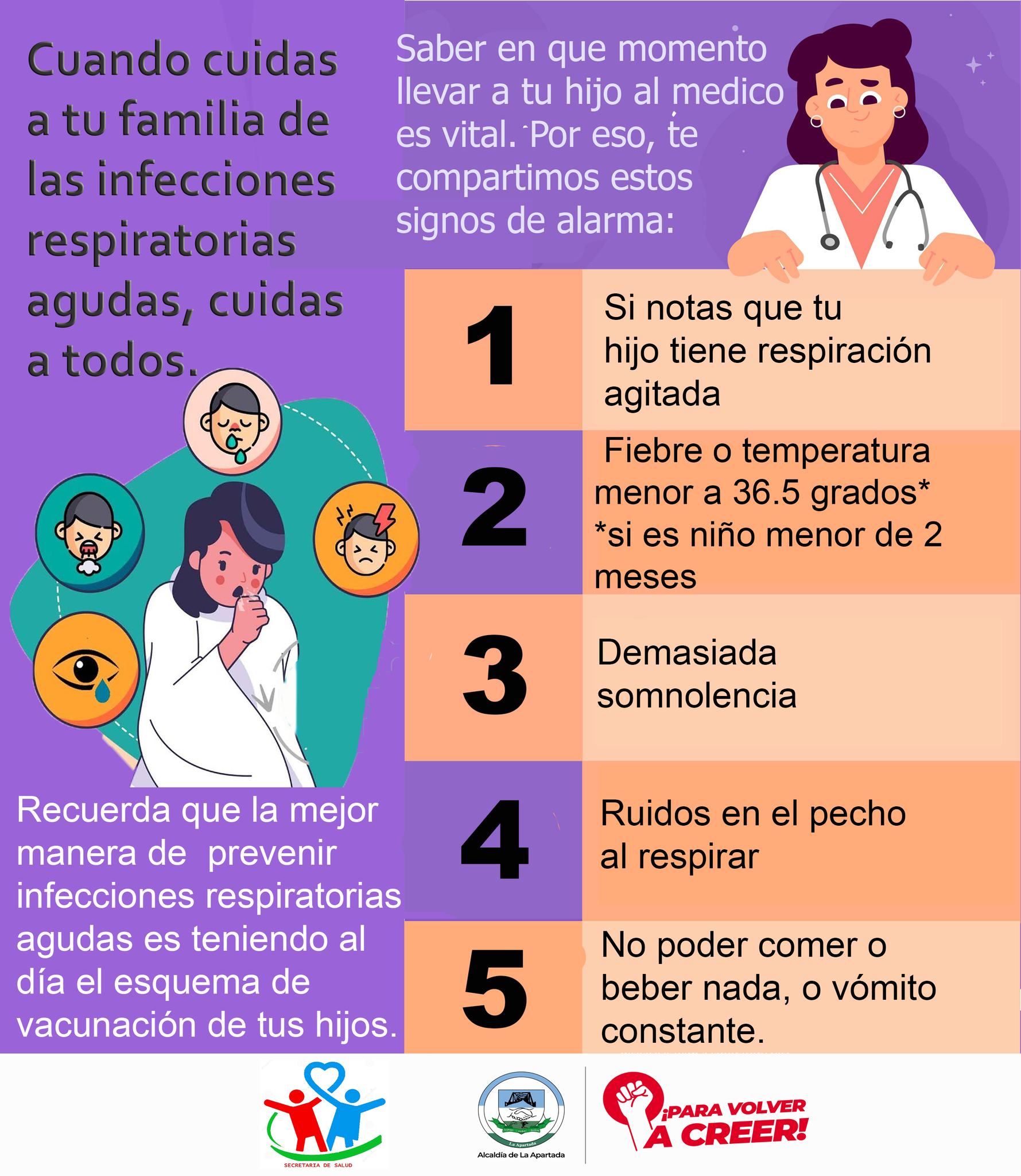 Cuidate Y Cuida A Los Demas Contra Las Infecciones Respiratorias